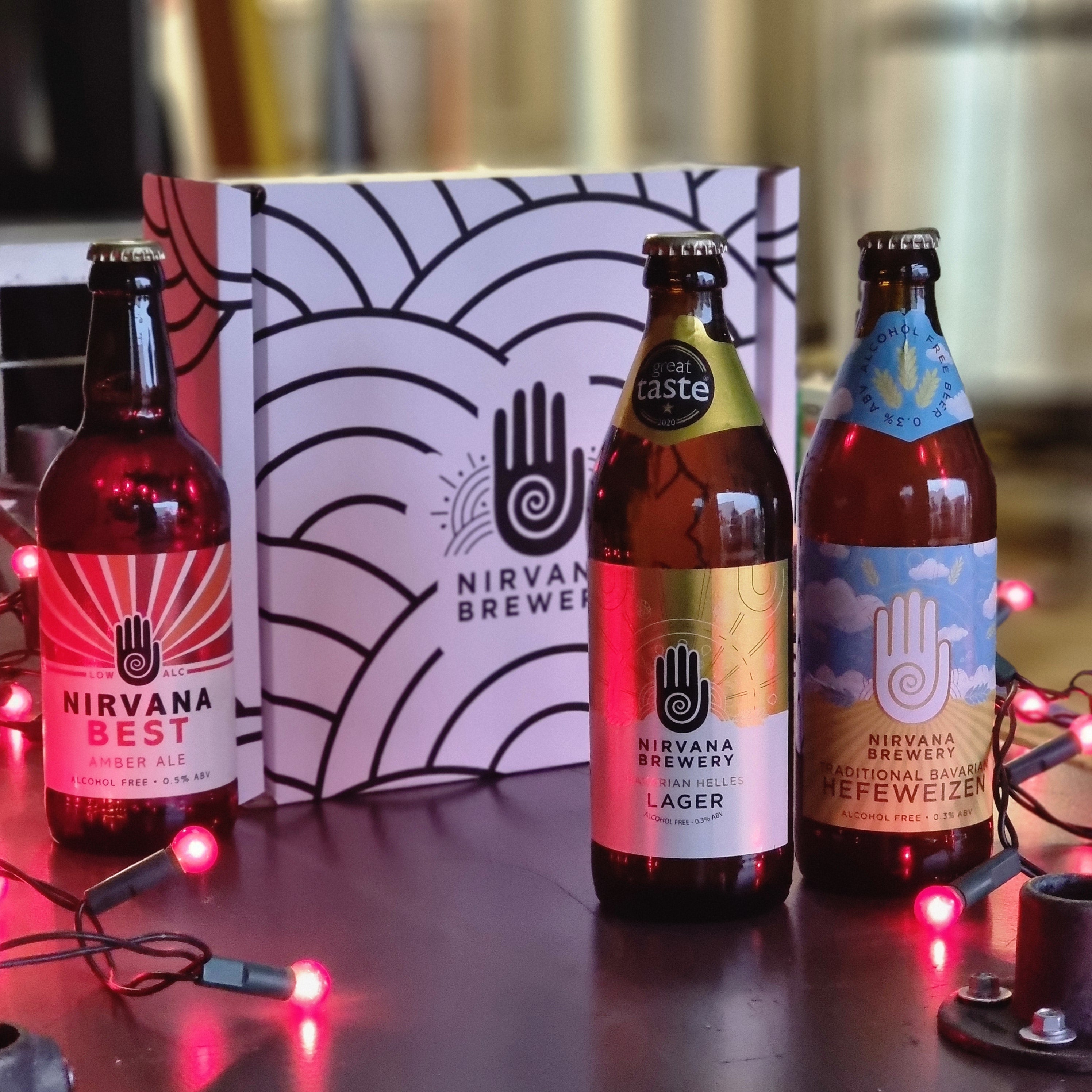 Alcohol-free Craft Beer Gift Box - Taster Box | Nirvana Brewery ...