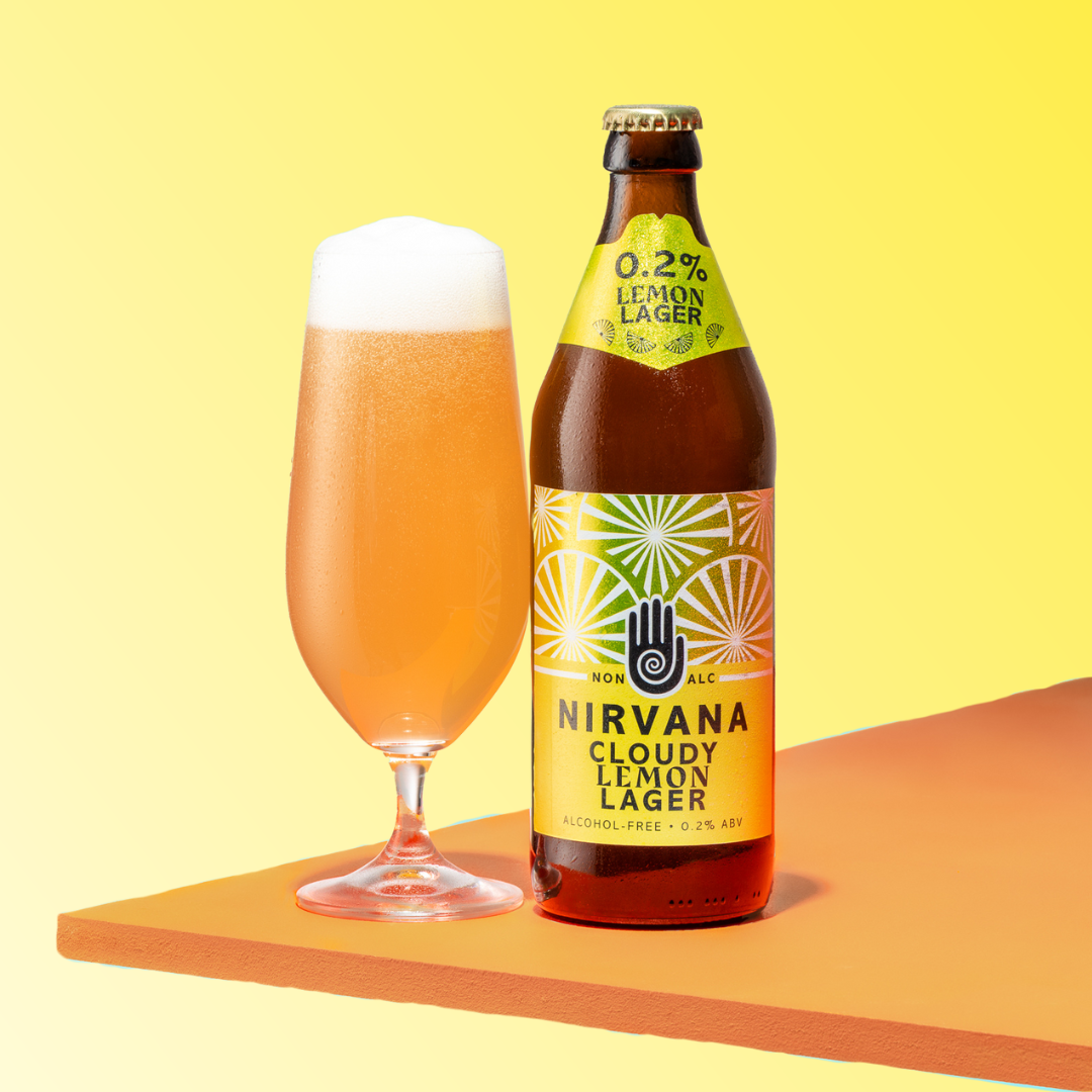 Lemon Lager 500ml Long Pour Bottles | Nirvana Brewery – Nirvana Brewery